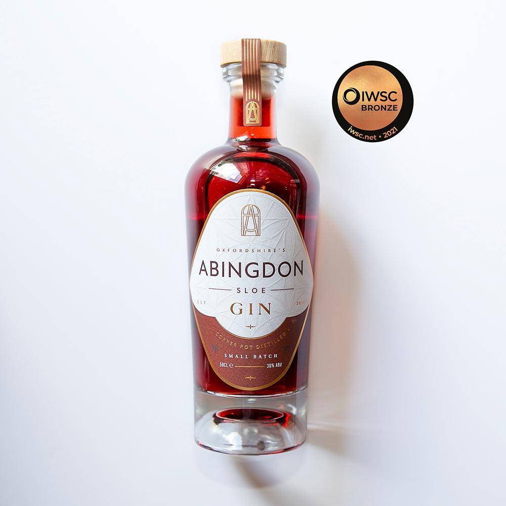 Sloe Gin Wins Bronze Award - Abingdon Distillery
